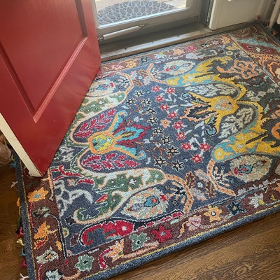 New Authentic Kirk Modern Design Handmade 100% Fine Soft Woolen Area PB ...