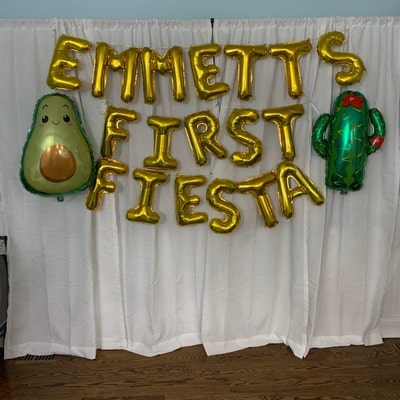 First Fiesta Balloons First Fiesta Decorations Fiesta First - Etsy