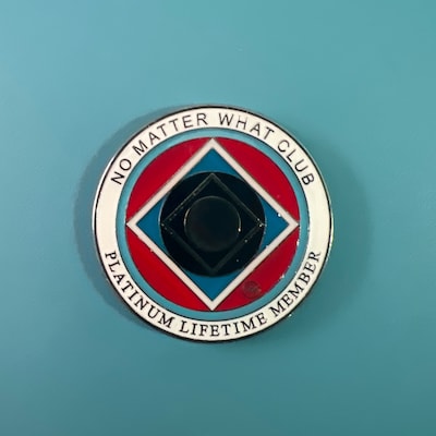 AA 24 Hours Silver Color Plated Coin, Alcoholics Anonymous Medallion - Etsy