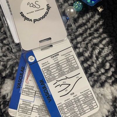 Ultrasound Values Badge Buddy ob/gyn extra Measurements/details - Etsy