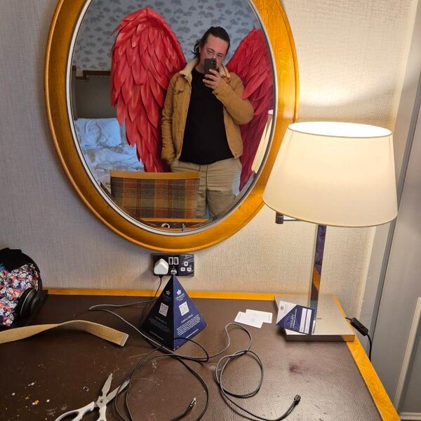 Wings for Photo Booth Angel Wings for Backdrop, White Wings, Selfie ...