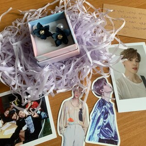 BTS V Earrings Kim Taehyung Long Tassel Earrings BTS | Etsy Canada