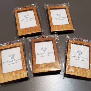 Set of 5 Mini Wooden Frames - Etsy
