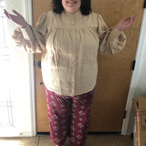 Blouse alice in Edwardian Victorian Style - Etsy