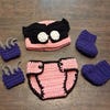 Deadpool Inspired Diaper Cover Set Photo Prop Newborn Baby's First ...