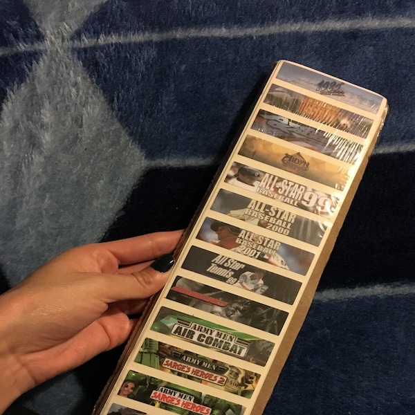 High-quality Nintendo 64 (N64) Cartridge Spine Labels - Full 296pc ...