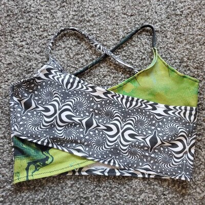 MTO Lapis Crossover Tank Top Choose Your Pattern - Etsy