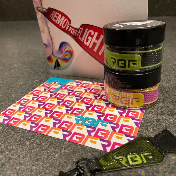 Hexin Collar UV Blue & White - Rubber Ravewear (choker, Necklace ...