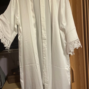 Ruffle Floral Flower Girl Robe / Flower Girl Gift / Bridesmaid Gift ...