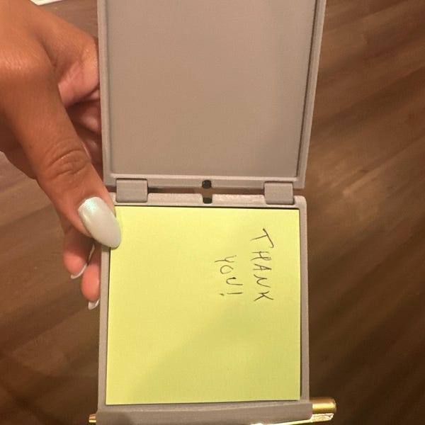 Customizable Sticky Notes Notebook With Pen, Personalized Sticky Pad ...