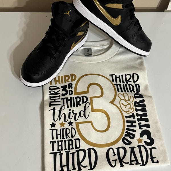 Third Grade SVG, 3rd Grade Team Shirts Svg, Matching Third Grade ...