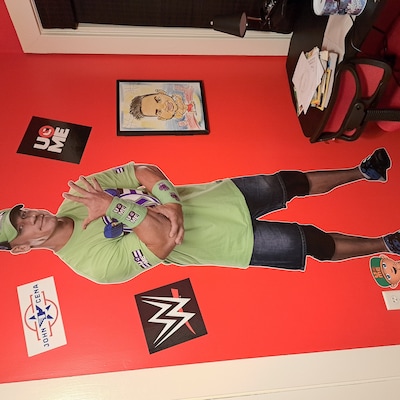 WWE John Cena Wrestler Decal 17 Bonus Wall Sticker Set - Etsy UK