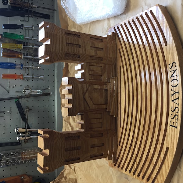 Engineer Castle Challenge Coin Holder, Army Engineer, USMC 1371, Combat ...