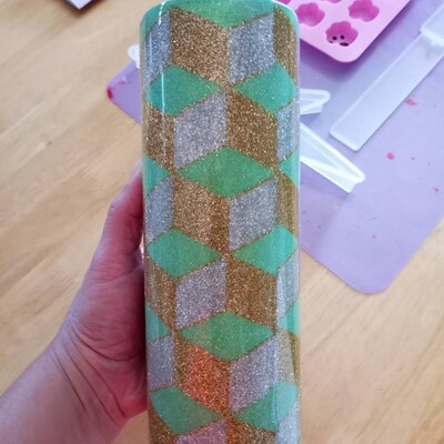 3d Blocks SVG. Geometric Pattern. Seamless/tiling Cricut Cut Files ...