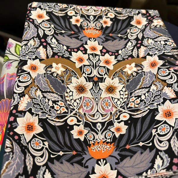 Paisley Parade in Cotton Candy | Enchanted Bloom Fabric by Stephanie ...