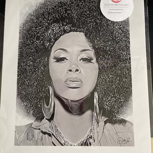 Mary J. Blige Poster | R&B | Rnb | MJB | Wall Art | Art Print ...