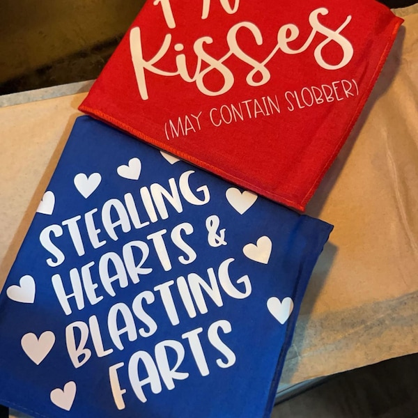 Ball-less & Flawless Dog Bandana, Funny Dog Bandana, Neuter Bandana ...