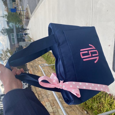 Monogram Lunchbox, Monogram Lunch Bag, Personalized Cooler Tote, Custom ...