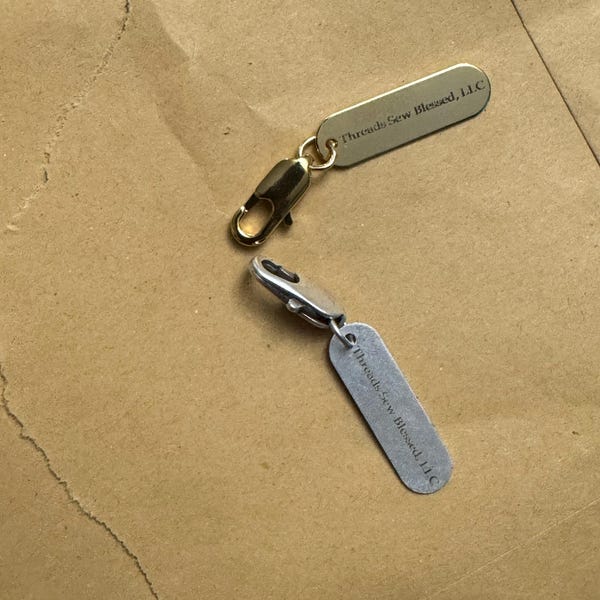 Custom Zipper Pull Name Tag , Personalized Accessories - Etsy