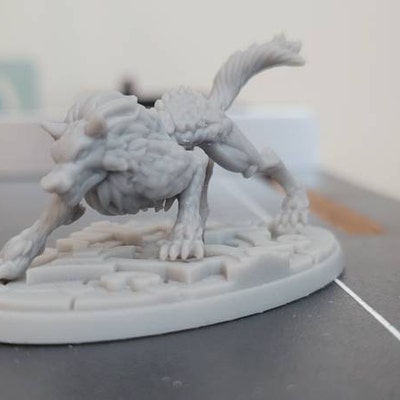 Werewolf Queen Miniature Werewolf Fantasy Miniature Dnd Miniatures DND ...