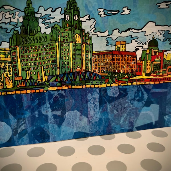 Nottingham Skyline Postcard, Nottingham Contemporary Gallery Postcard ...