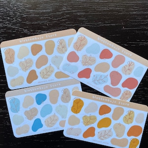 Stickersheet Abstract Bullet Journal Stickers Planner - Etsy