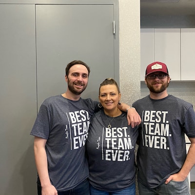 Customize Best Team Ever Shirt, Teammate T-shirt, Staff Appreciation ...