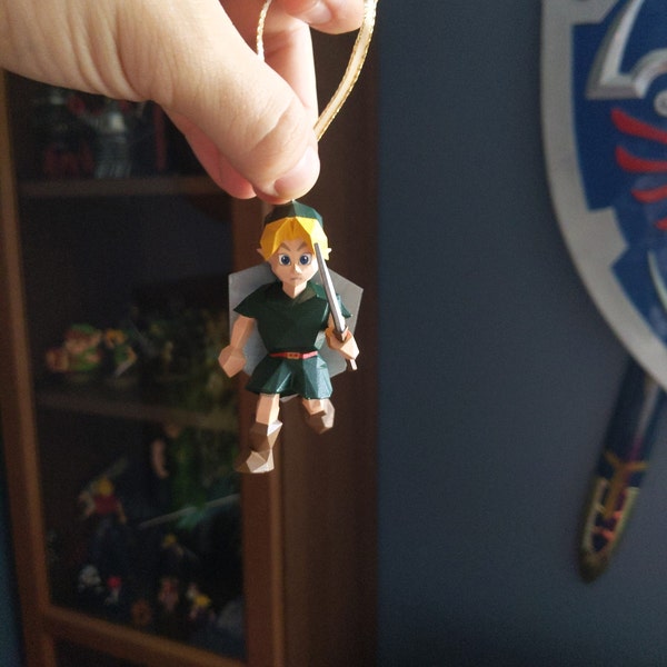 Legend of Zelda Young Link Christmas Ornament - Etsy