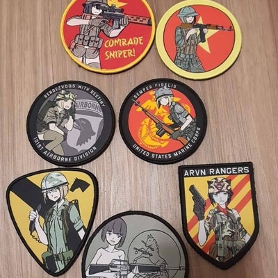 Vietnam War CAT Infantry Series ARVN Ranger Military Morale Patch - Etsy