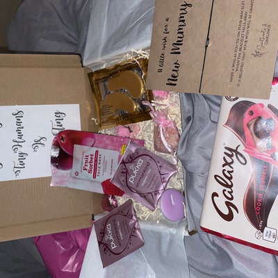 Mini Pregnancy Spa Pamper Gift Box, Maternity Mum to Be Pamper Gift ...