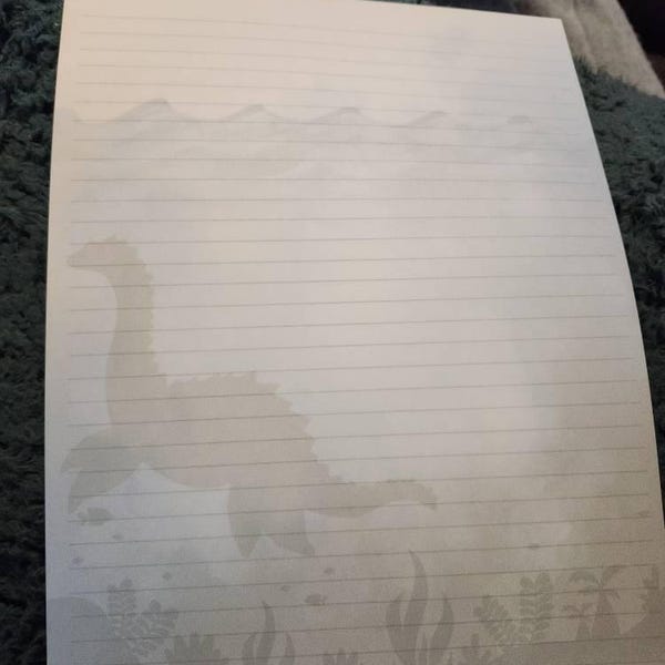 Wolf Forest Writing Paper Set | Wolf Stationery Paper | Letter Paper ...