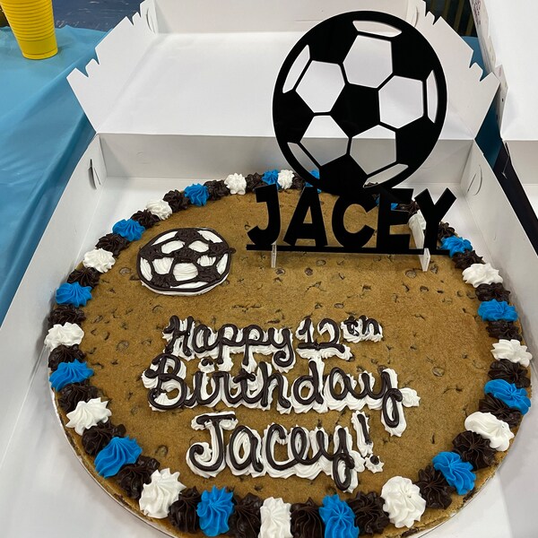 Soccer Cake Topper, Soccer Player, Soccer Birthday Party, Goalkeeper ...