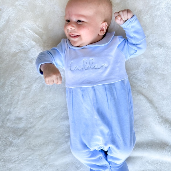 Haylie Font Girly Bean Stitch Font Cursive Embroidered Font BX Bean ...