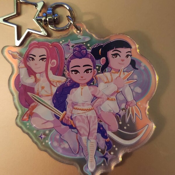 VAPORWAVE VIBES - 2.5" Holographic Acrylic Keychain - Etsy