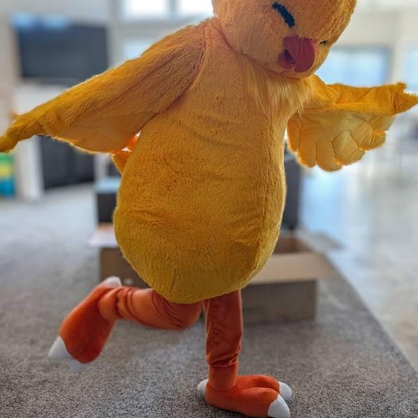 Custom Life-size Mascot Costume: Handmade Plush Character Suit - Etsy