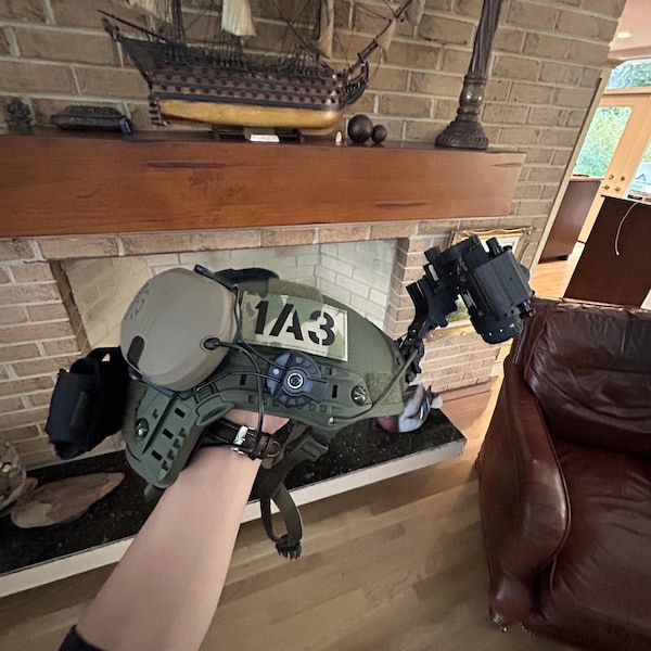 Union Jack Flag With Three Text Lines Custom Your Own Text Lasercut Patch Customized IR Combat ...