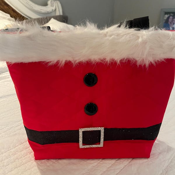 Christmas Santa Purse - Etsy