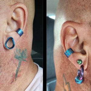 Sun Moon Spiral Earrings 2 Sizes by Harry Mason Jewelry, Earspirals ...