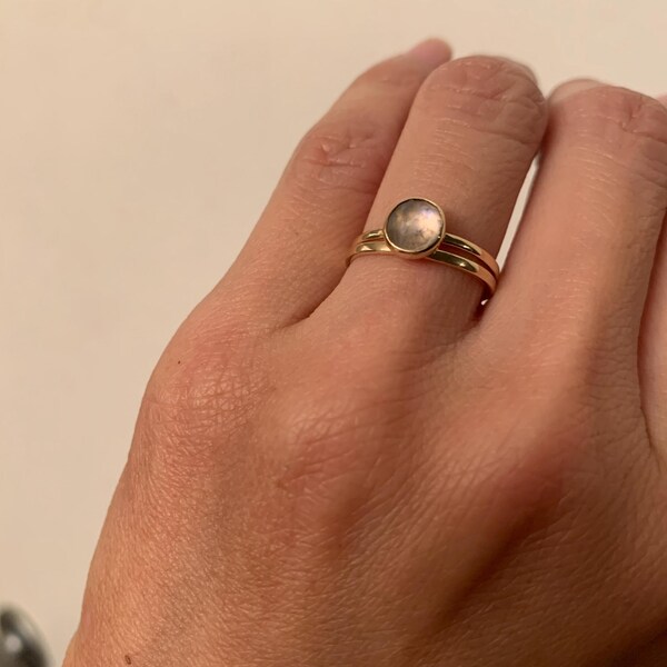 Vintage Retired Pandora Brand Amethyst Flower Beaded Shank Statement ...