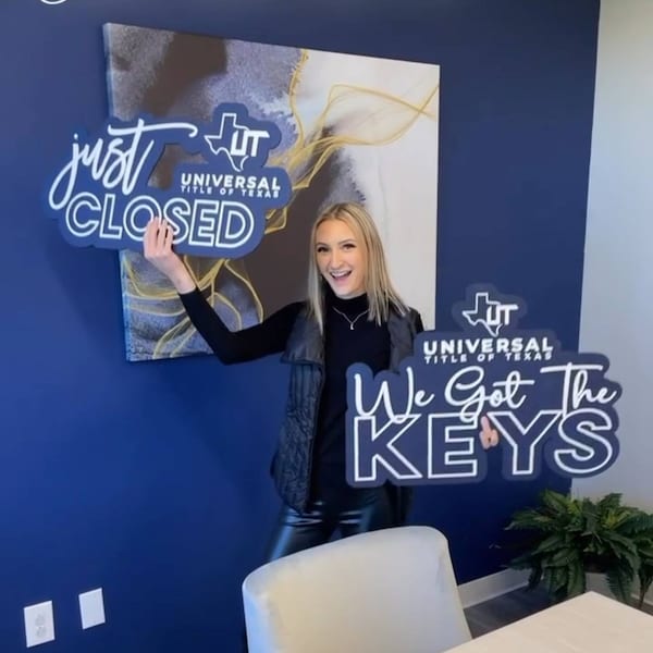 Just Closed Real Estate Photo Prop and Sign for Realtors, Social Media ...