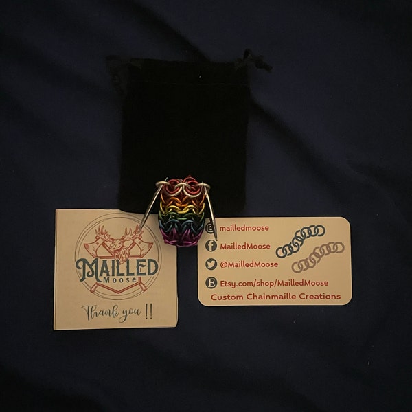 Tutorial - Chainmaille Octopus - Etsy