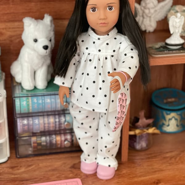 AG Doll Pajamas. 18” Doll Pajamas. My Life Doll Pajamas - Etsy