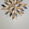 Wooden Barn Star Pattern, Wood Quilt Star, Mosaic Wood Wall Art ...