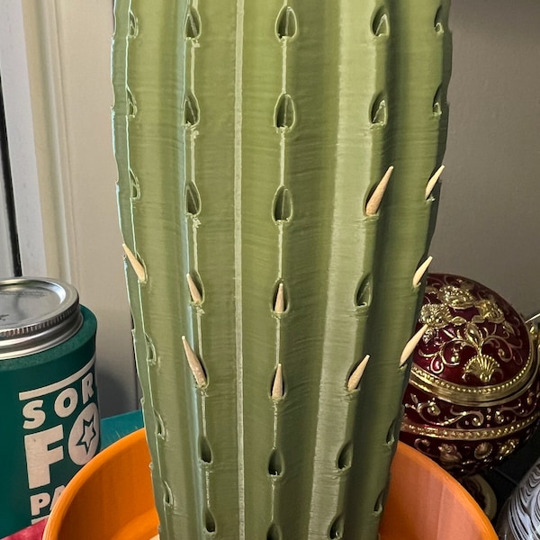 3D Printed Cactus Toothpick Dispenser House Plant | Cacti Houseplant ...