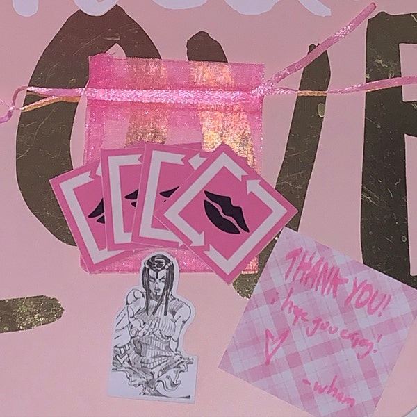 Kiss Sticker Ermes Costello - Etsy