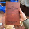 Personalized Officiant Book, Wedding Officiant Gift, Refillable Leather ...