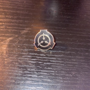SCP Foundation Logo Hard Enamel Mini Gold Pin - Etsy