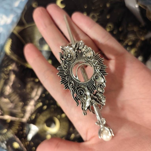 Apothecary Locket, Witch Locket, Triple Moon Locket, Witchy Pendant ...