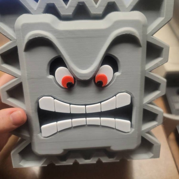 The Original - Super Mario Thwomp Tissue Box Cover - Etsy