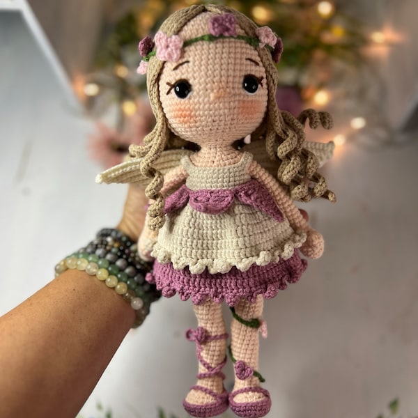 Fairy Girl Lila English Pattern - Etsy